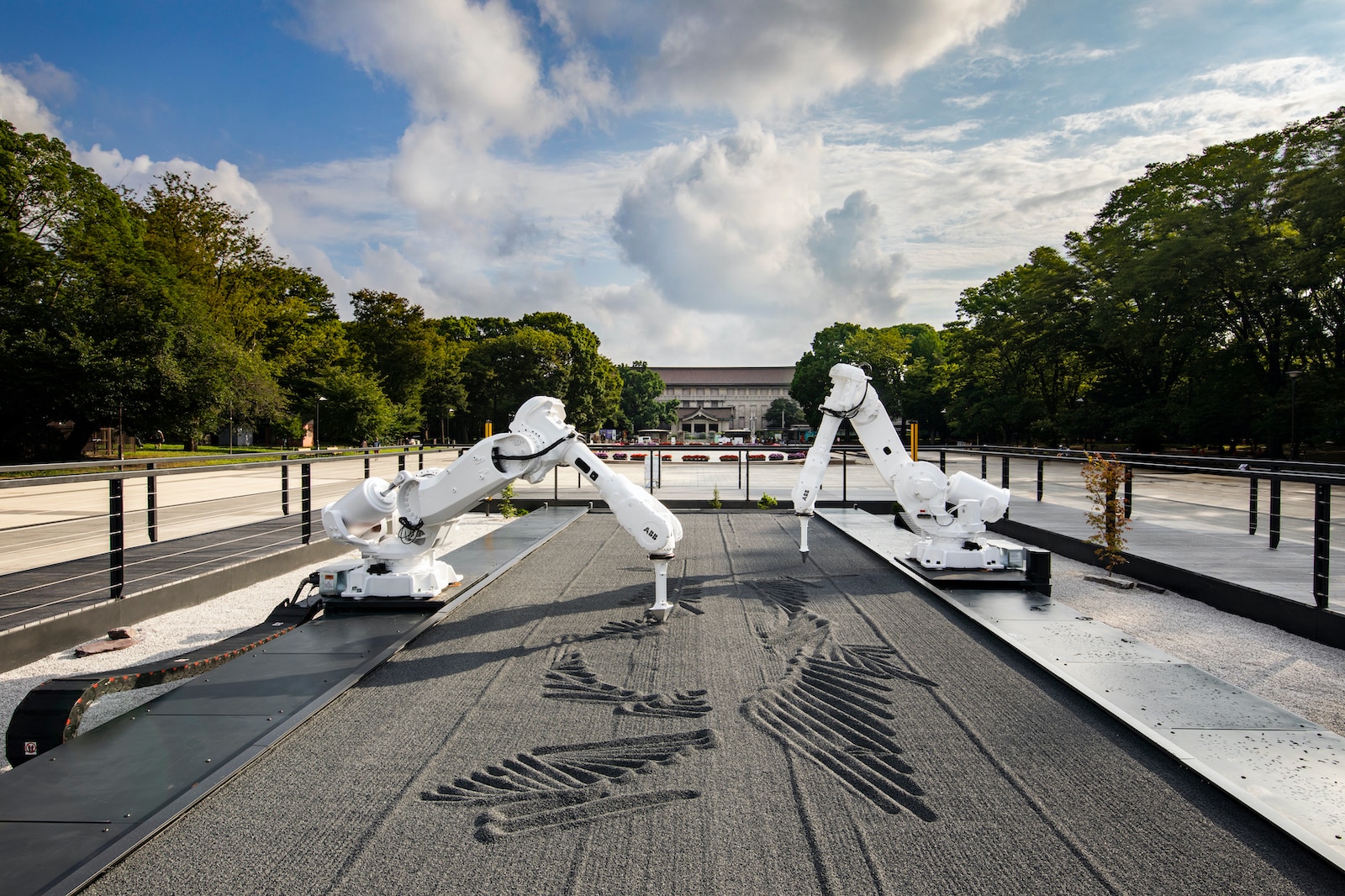 The Constant Gardeners, a large-scale outdoor art installation blending ...