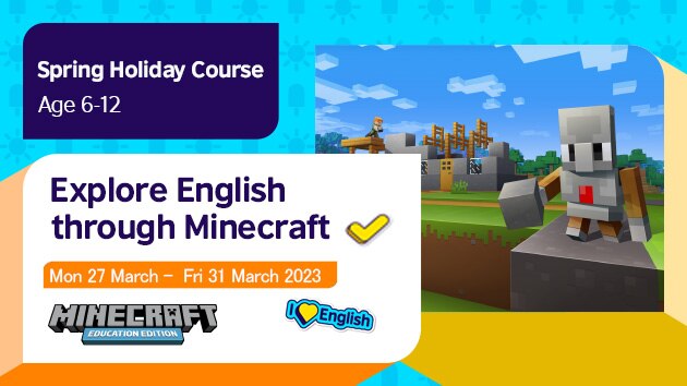 2023 Spring Holiday English course for Kids [Ages 6-12] | British Council